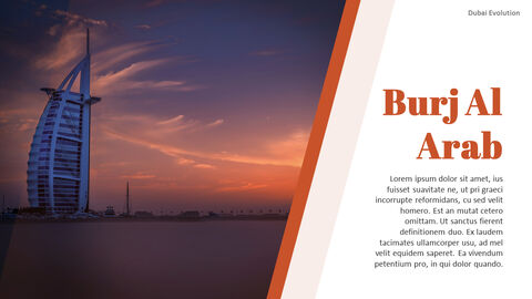 Dubai Evolution PPT Background Images