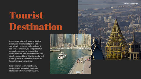 Dubai Evolution PPT Background Images
