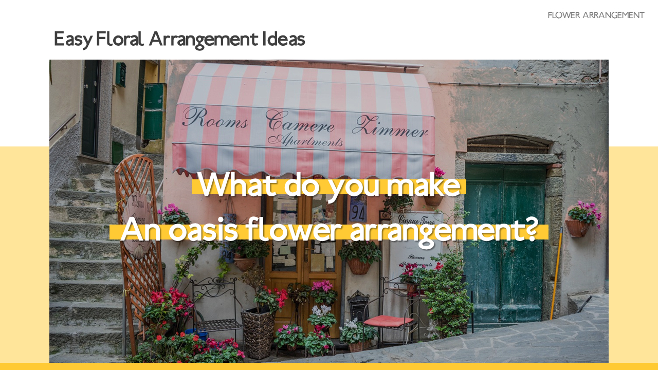 Flower Arrangement PowerPoint Presentations