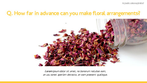 Flower Arrangement PowerPoint Presentations