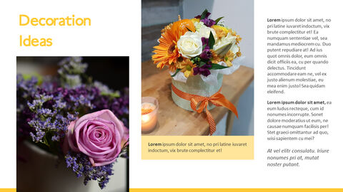 Arreglo floral Presentaciones de PowerPoint