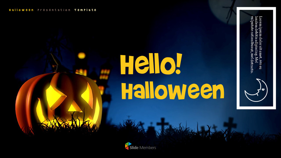 Hello! Halloween PowerPoint Slides