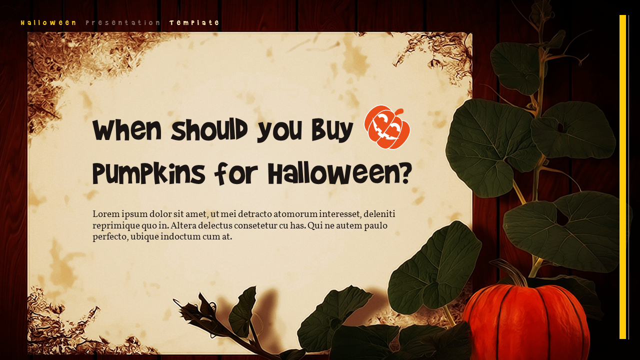 Hello! Halloween PowerPoint Slides