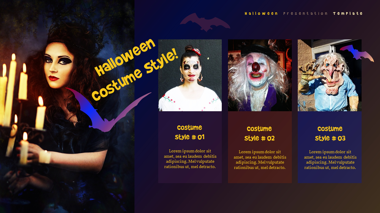 Hello! Halloween PowerPoint Slides