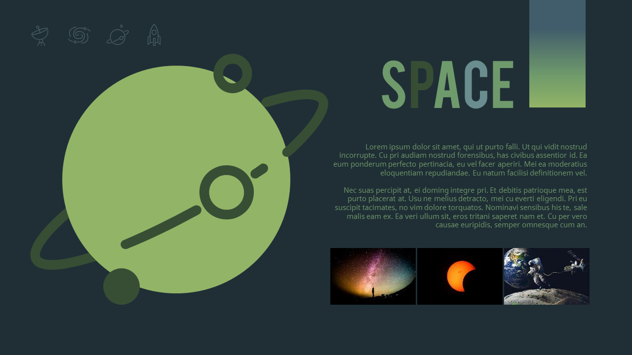 Space Science PowerPoint Presentation Examples