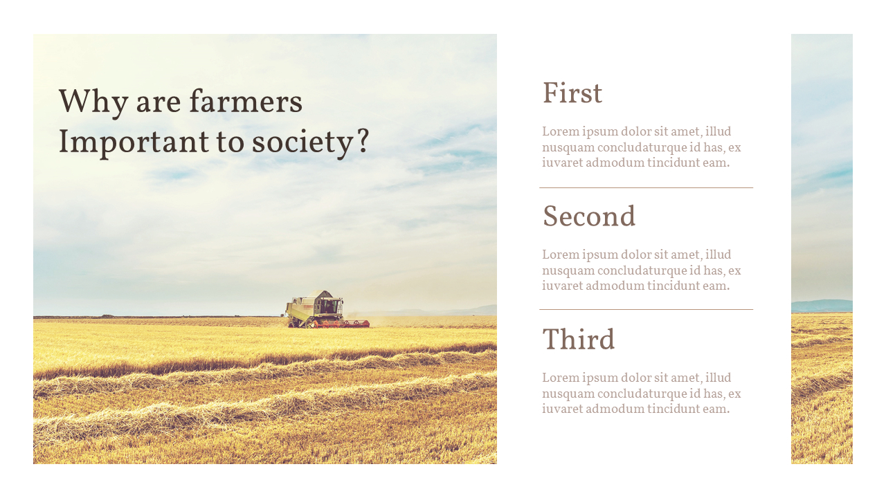 The Agriculture Industry Background PowerPoint
