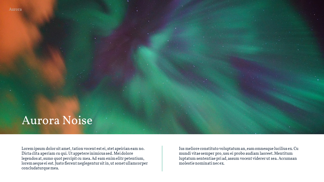 Aurora Best PPT Design