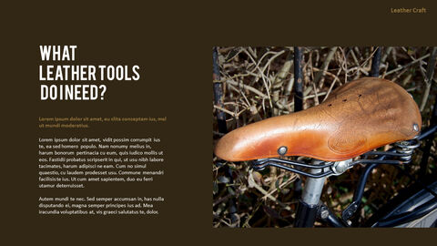 What Is The Best Leather Crafting Outline PPT Presentation