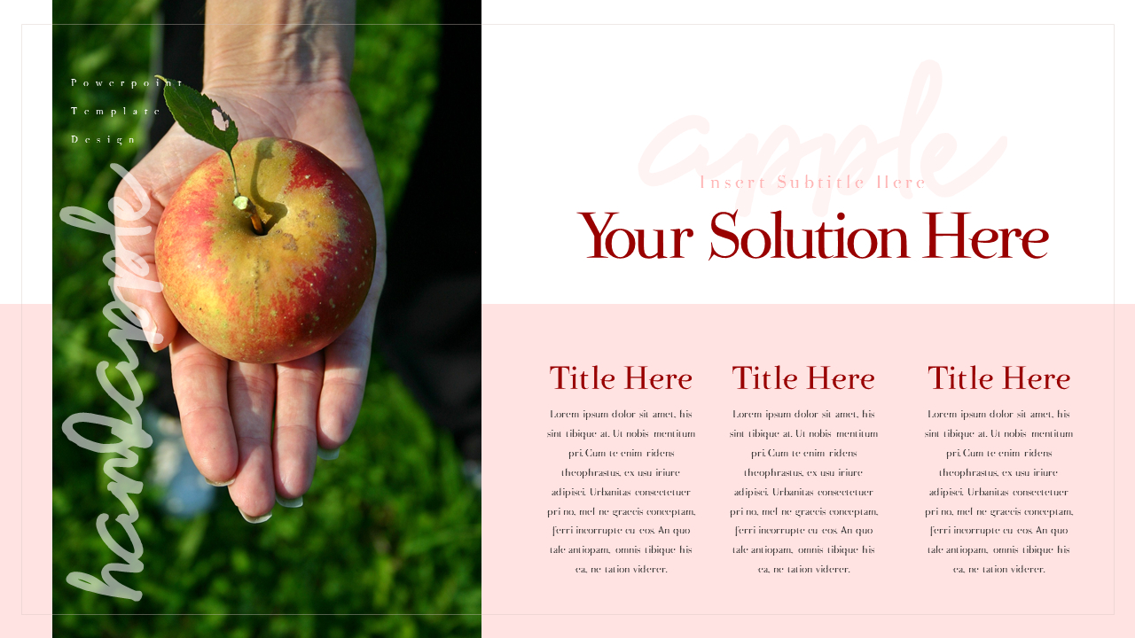 Apple Orchard Presentation PPT