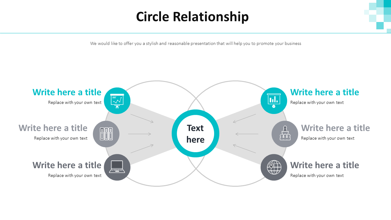 서클 관계 다이어그램