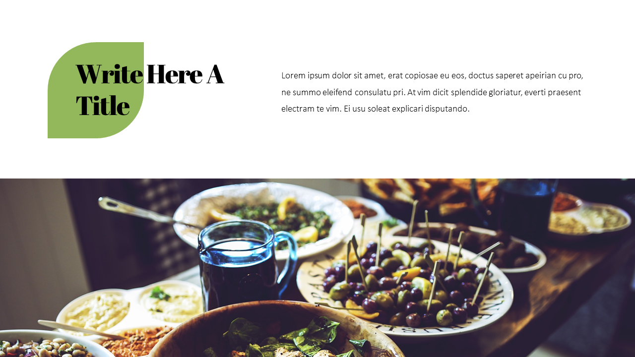 Olives Presentation Design