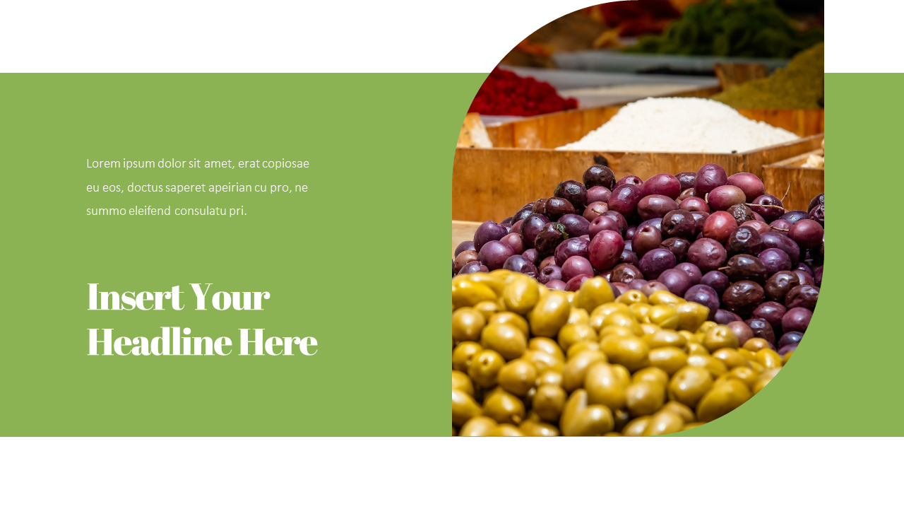 Olives Presentation Design