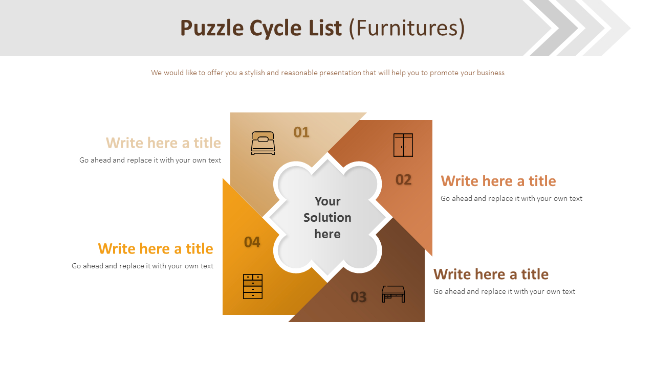 Puzzle Cycle List Diagram (Furnitures)|Puzzles