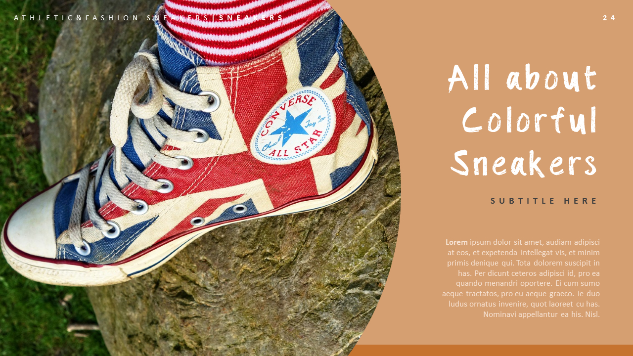 What’s your favorite sneakers? Simple Templates Design