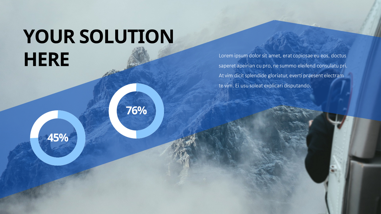 Helicopter PowerPoint Layout