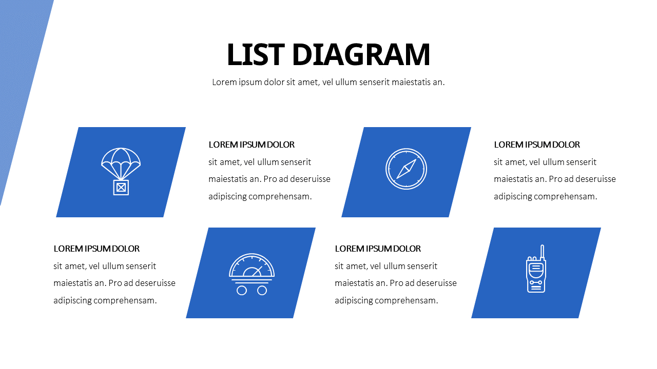 Helicopter PowerPoint Layout