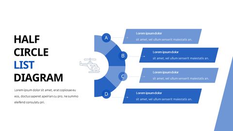 Helicopter PowerPoint Layout