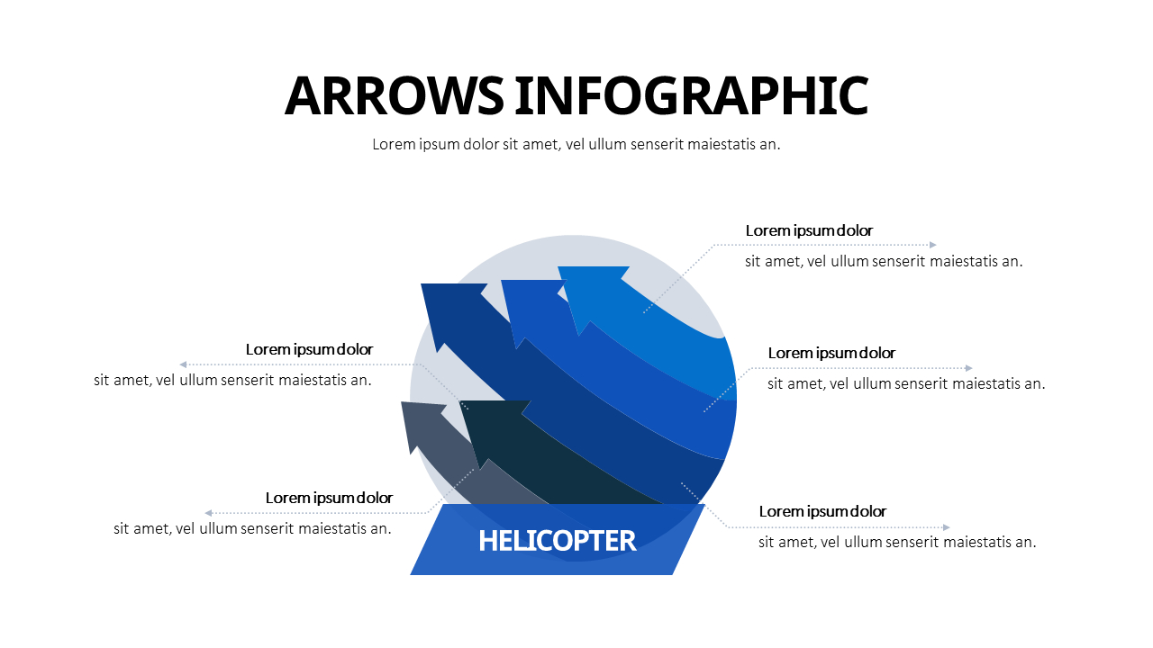 Helicopter PowerPoint Layout