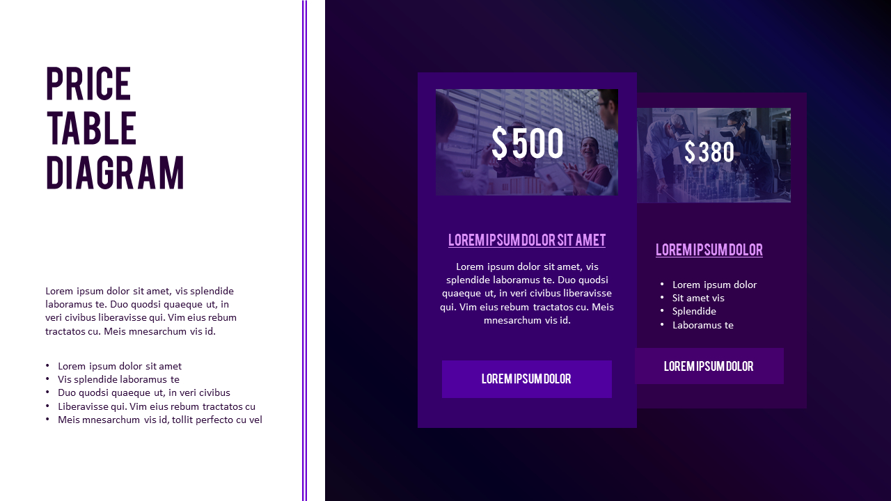 Virtual Reality VR PowerPoint Template Simple Design