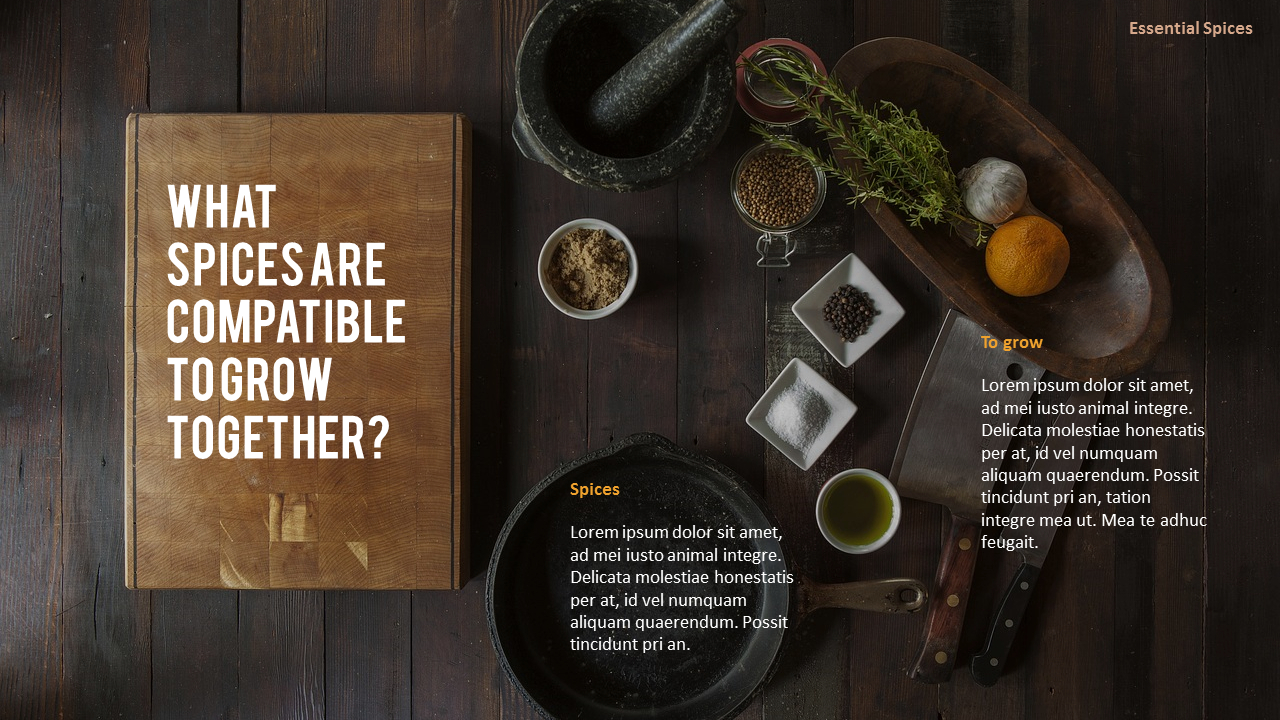 What’s the Difference Between an Herb and a Spice? PowerPoint ...