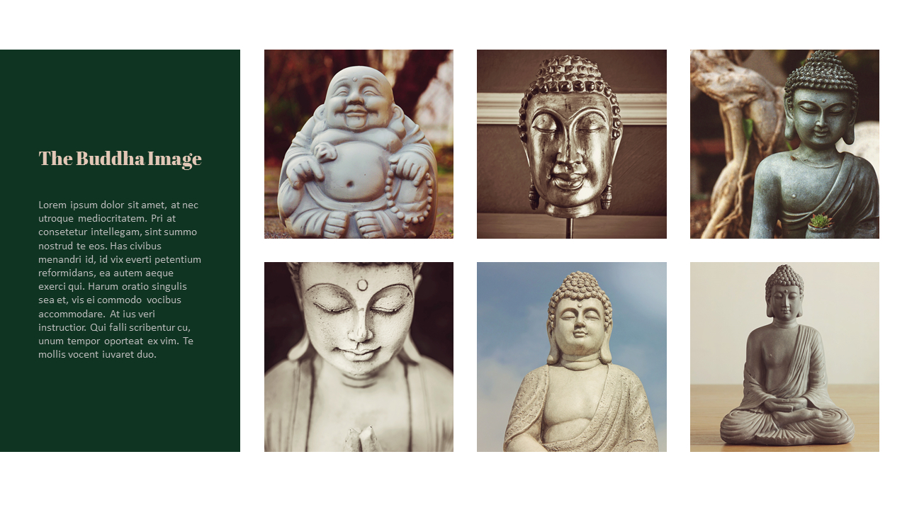 Buddhism and Temple PPT Templates Design