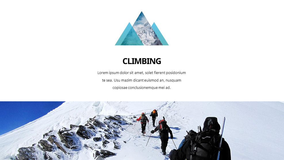Climbing PowerPoint Slides