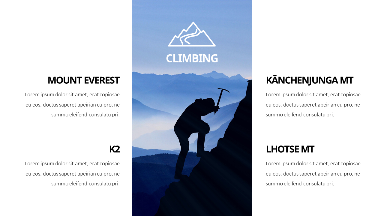 Climbing PowerPoint Slides