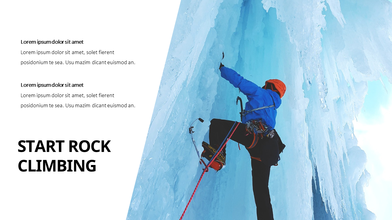 Climbing PowerPoint Slides