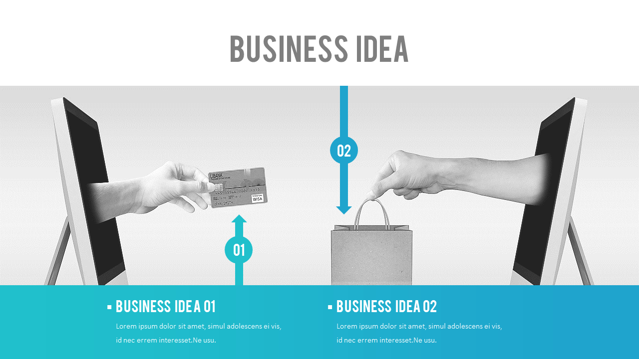 Investor Deck Business Presentation Templates