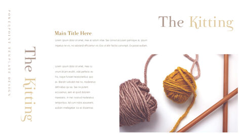 Knitting PPT Backgrounds