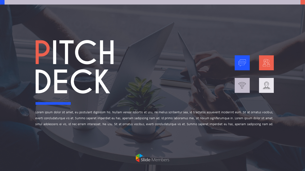 Simple Pitch Deck Simple PowerPoint Templates