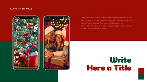 Christmas Present PowerPoint Business Templates