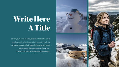 Winter Trip PowerPoint Layout