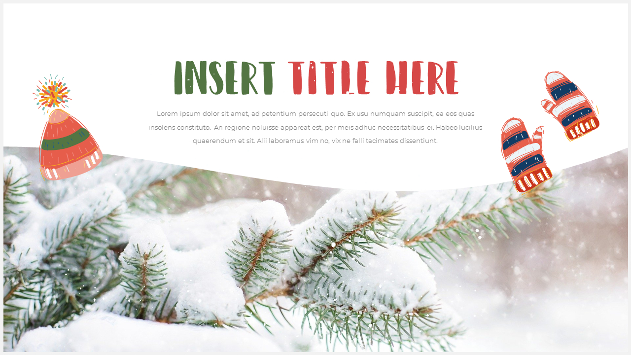 Happy Christmas PPT Templates Design