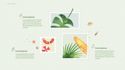 Four Seasons Watercolor Design Best Presentation Design