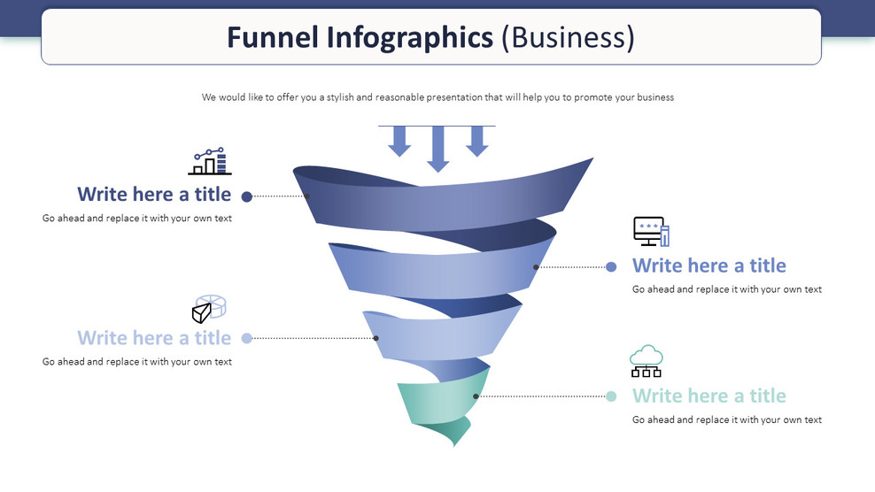 Funnel Infographics Diagram (Business)