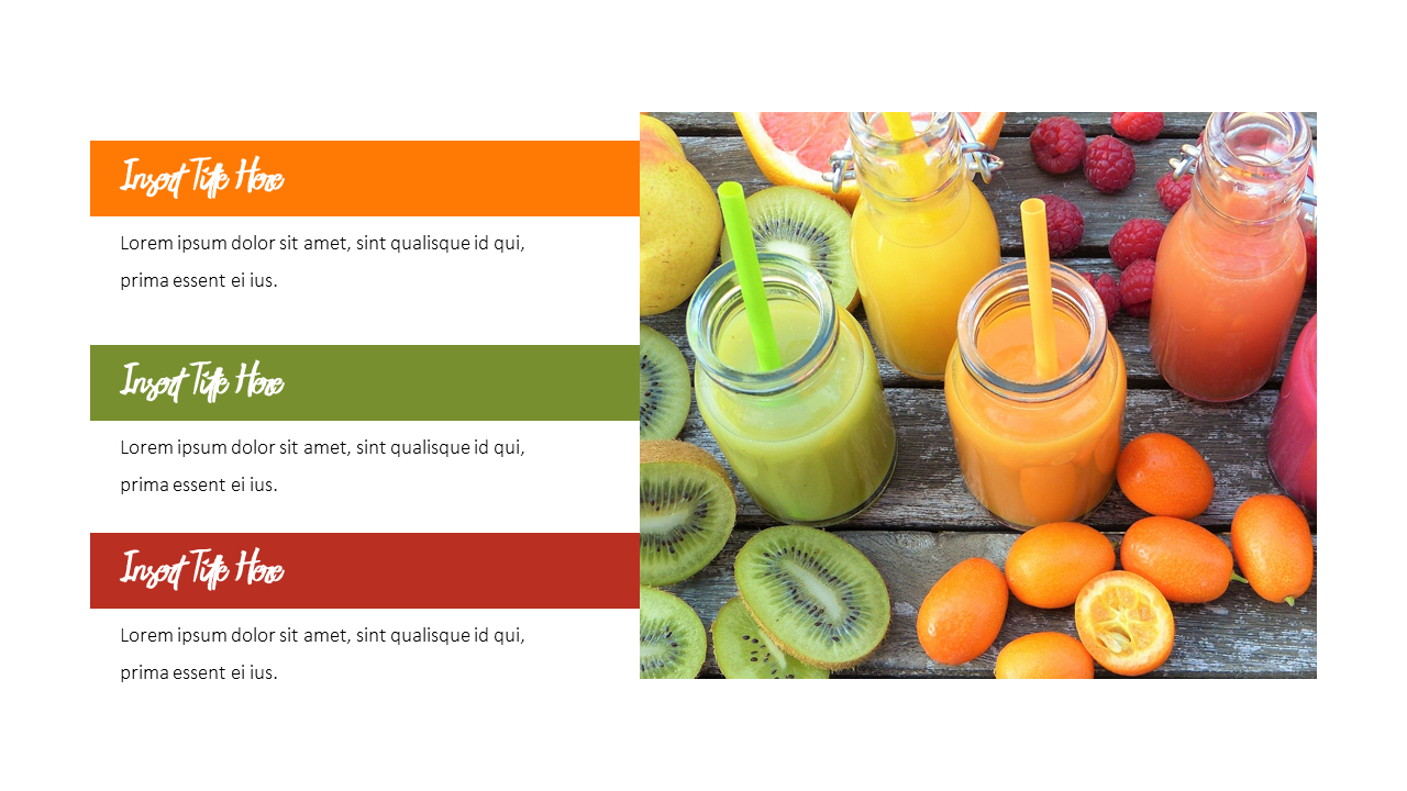 Healthy Detox Smoothie PowerPoint Slides