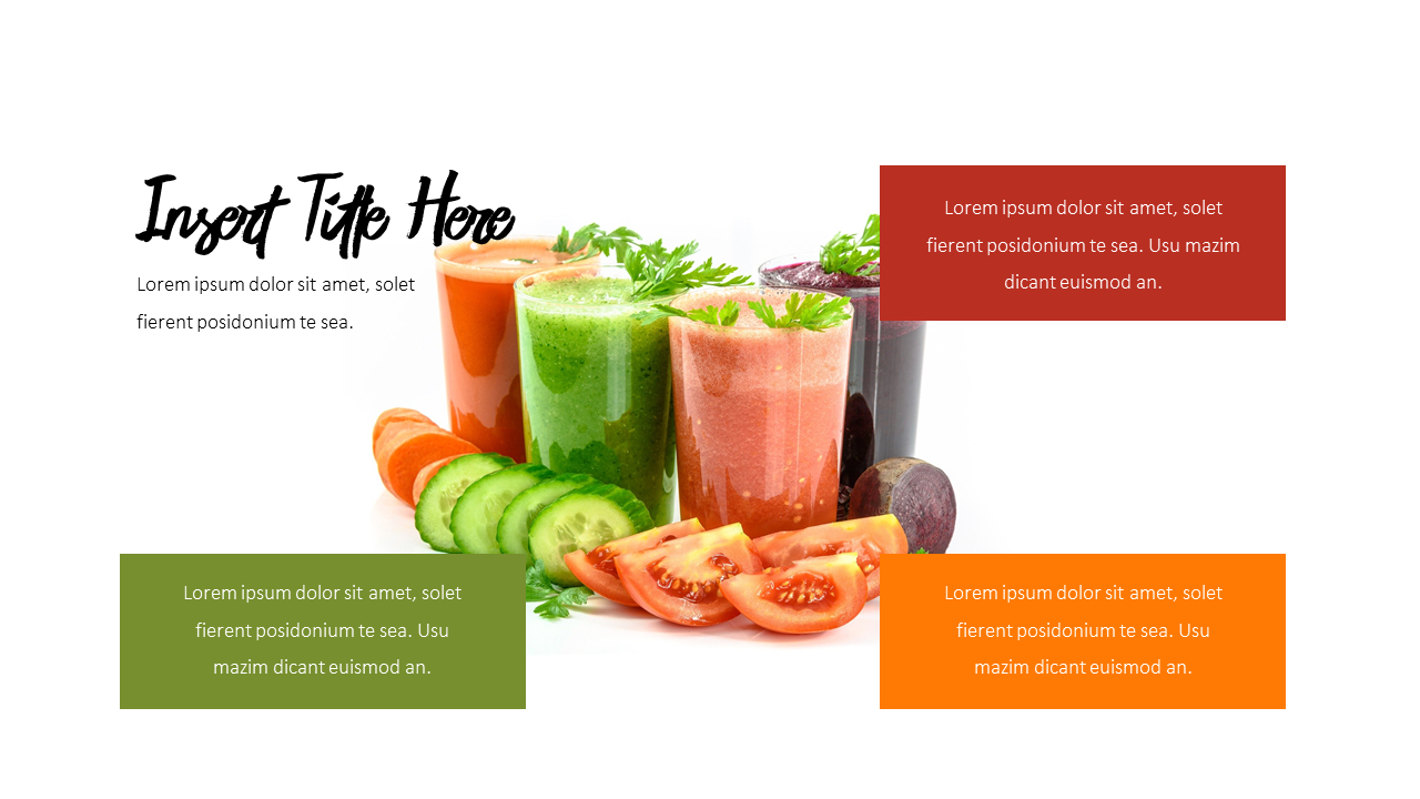 Healthy Detox Smoothie PowerPoint Slides