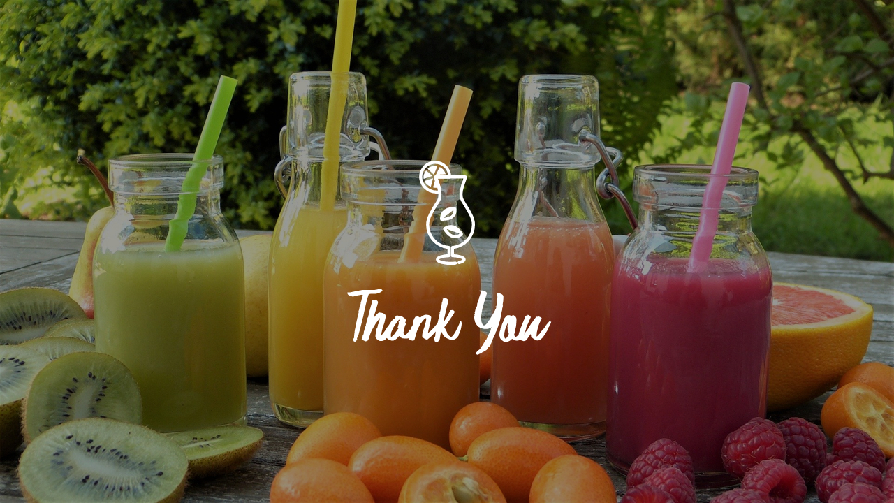 Healthy Detox Smoothie PowerPoint Slides