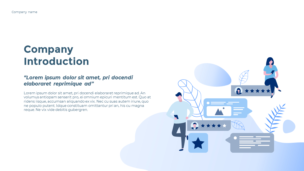 Social Network Communication Modern PPT Templates