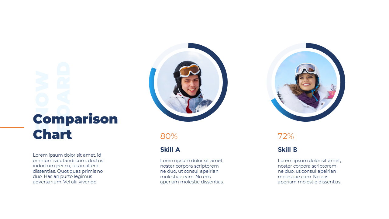 Snowboard & Ski PPT Theme