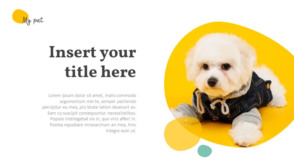 My Pet PowerPoint Templates for Presentation