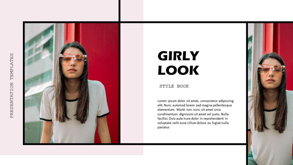 Girls Street Style Slide Presentation