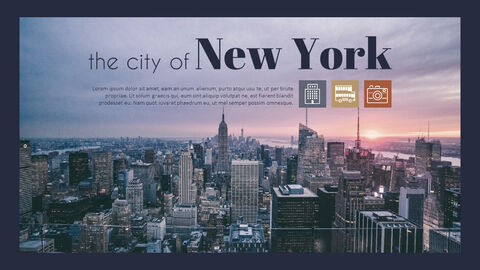 New York City PowerPoint Templates for Presentation