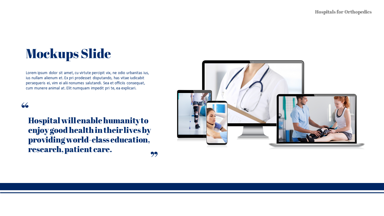 Orthopedics PowerPoint Presentations Samples