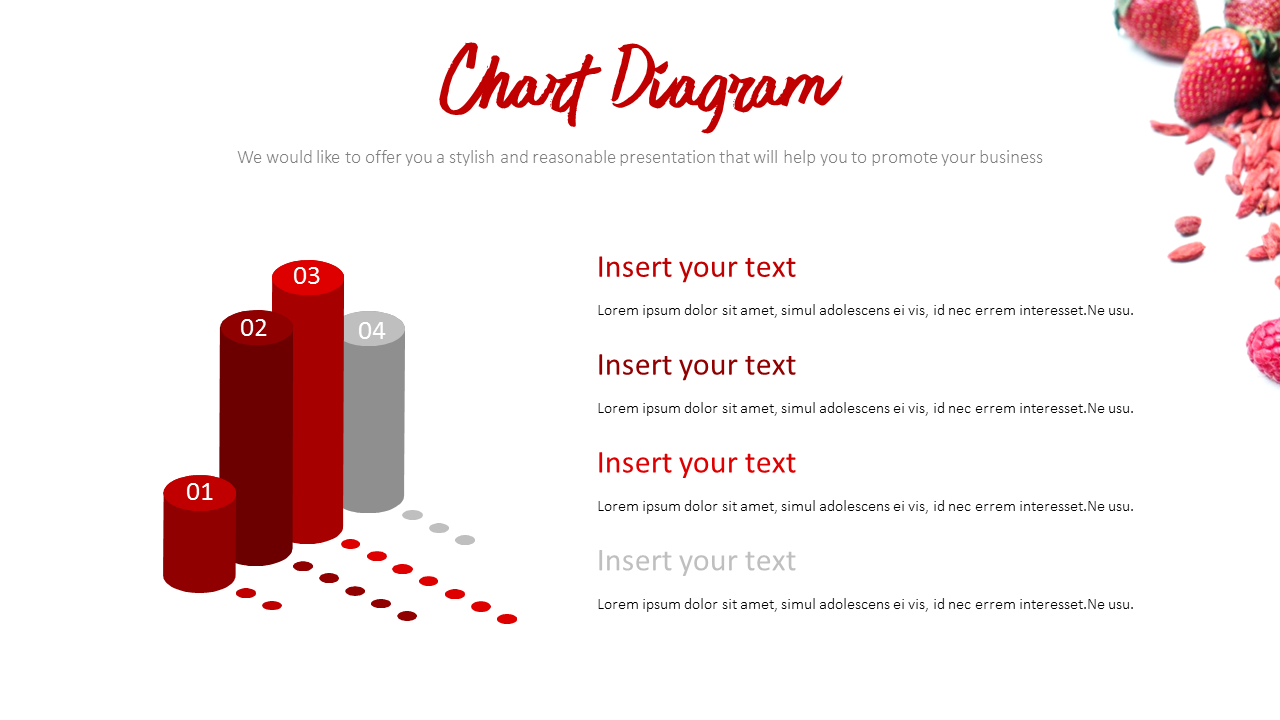 Red Fruits & Vegetables Theme PPT Templates