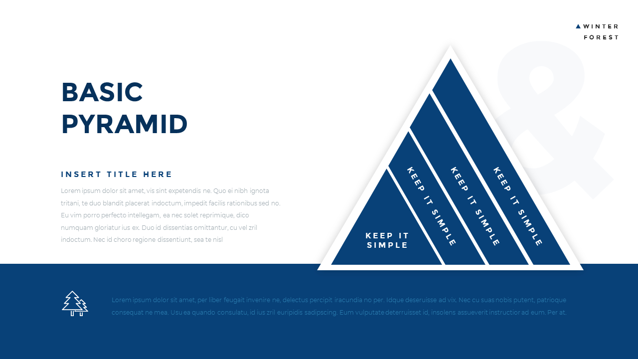 Winter Forest Design brief Templates
