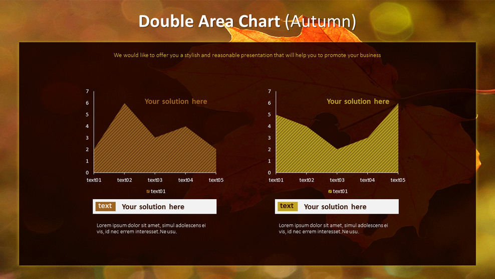 Double Area Chart (Autumn)