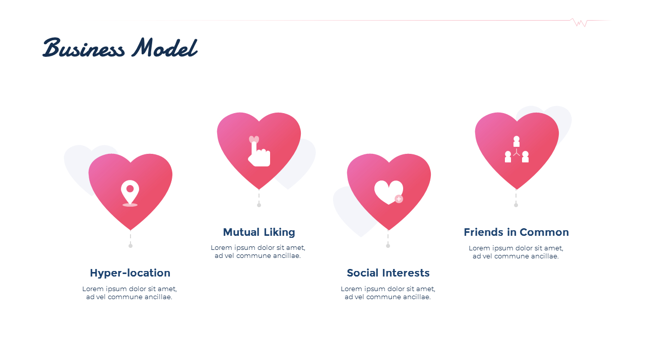 Love Match Application Theme PPT Templates