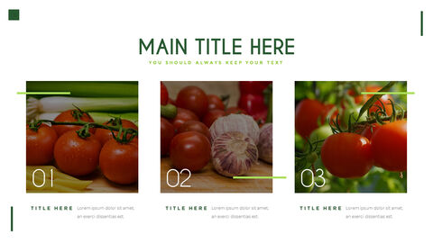 Vegetales Presentación de Powerpoint